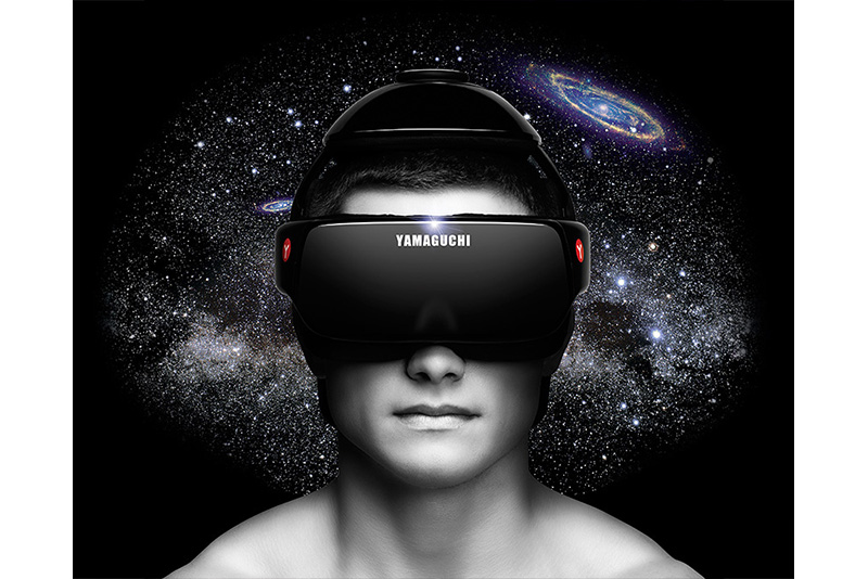 Массажер шлем для головы YAMAGUCHI Axiom Galaxy